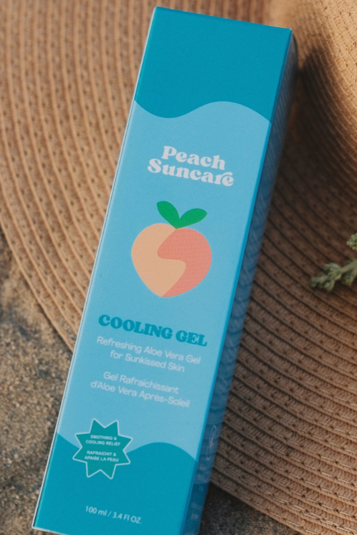 After Sun Cooling Gel - Peach Suncare – RIVERSEA