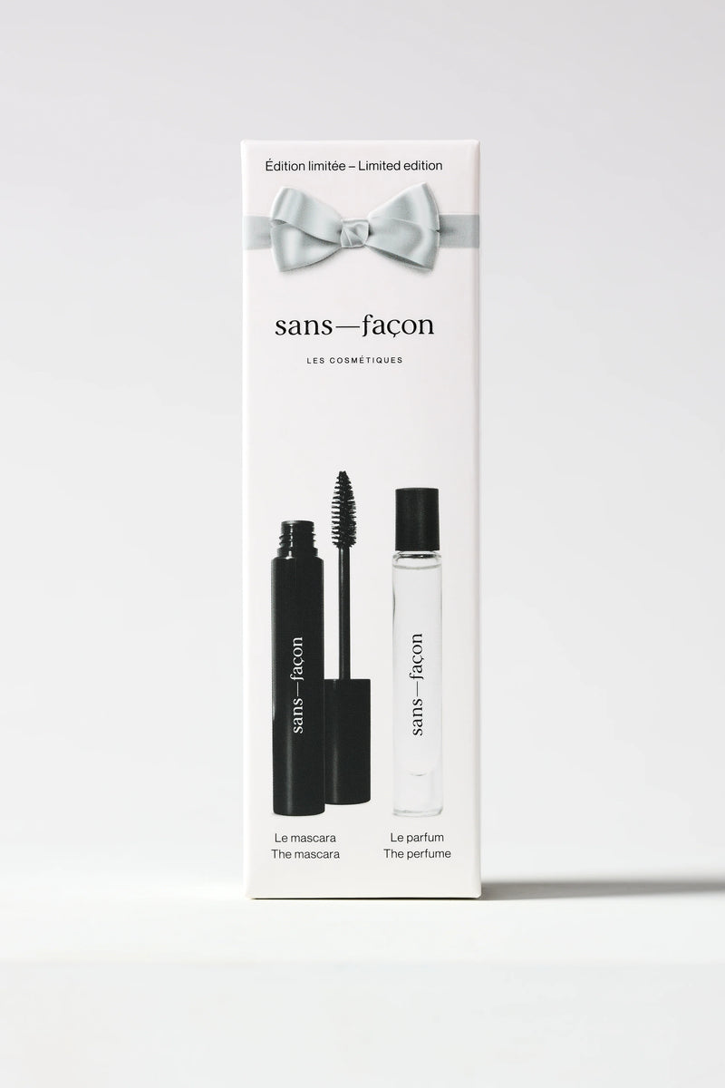 Le coffret parfum et mascara | Sans-Façon Cosmétiques – RIVERSEA