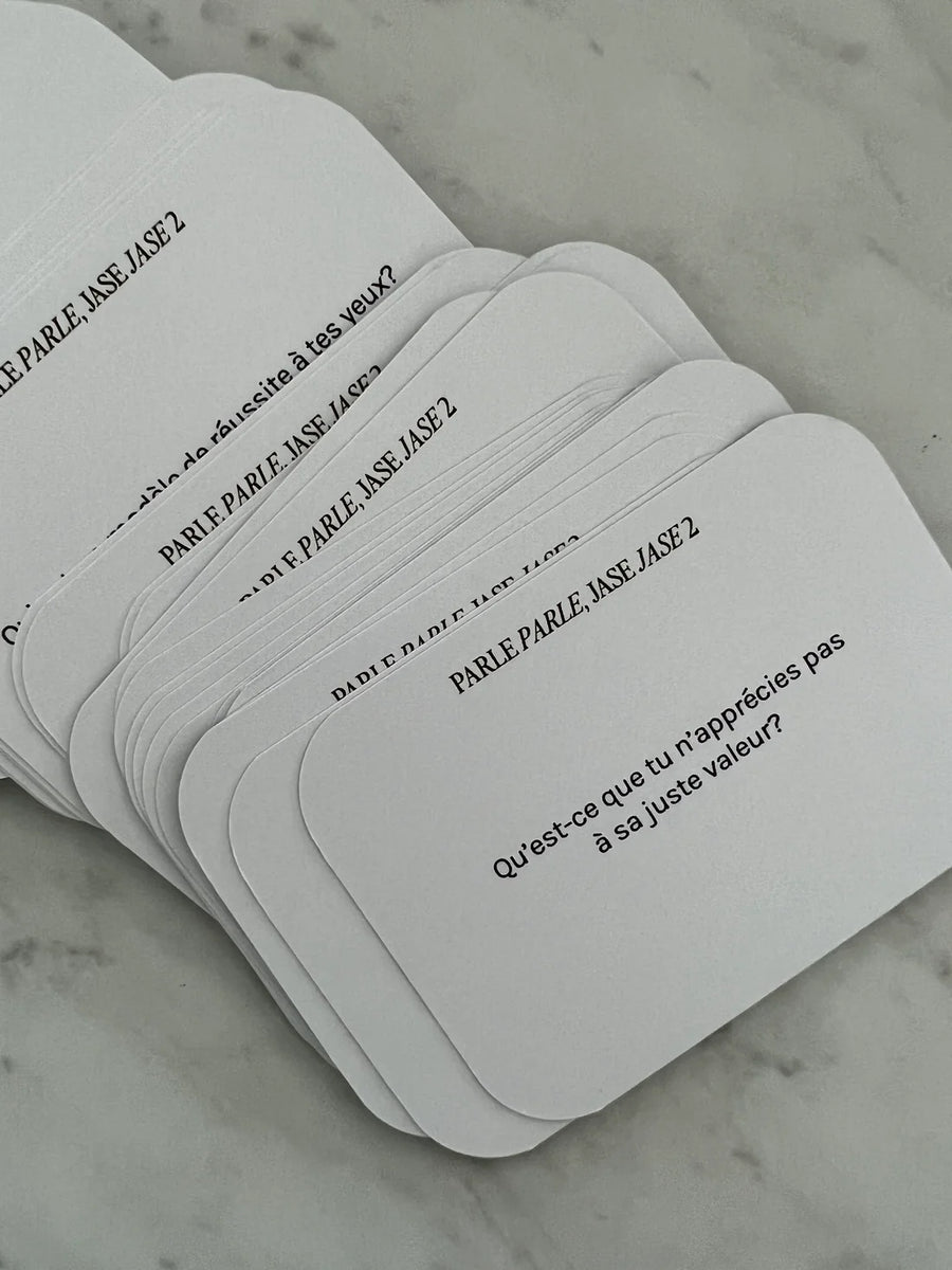 Le jeu - Parle parle, jase jase 2 - MEYEUR – RIVERSEA